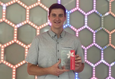 Michael Scudder receives student award for excellence in safety ...