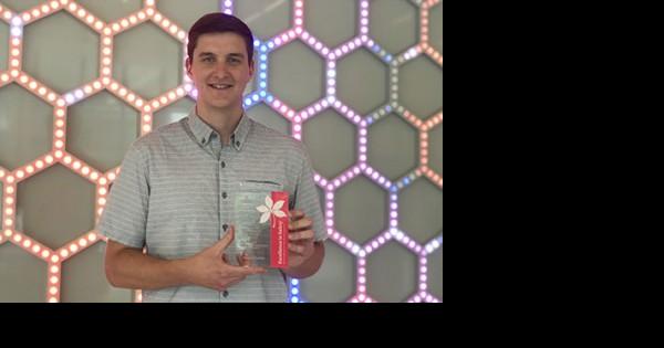 Michael Scudder receives student award for excellence in safety ...